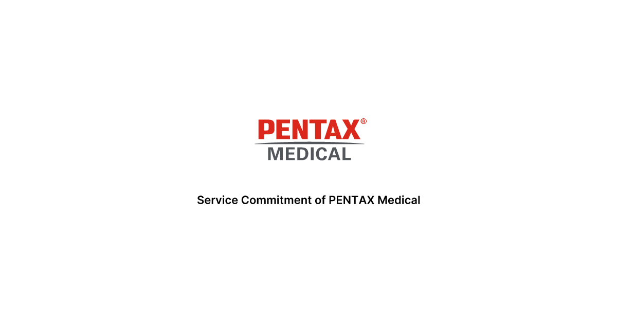 High-quality service with our 3 commitments PENTAX Medical